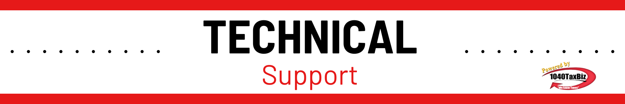 Technical Support - 1040TaxBiz